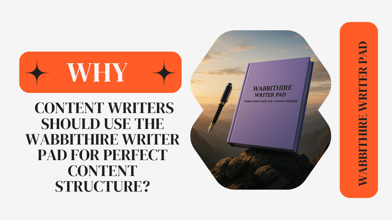 Why Content Writers Should Use the Wabbithire Writer Pad for Perfect ...